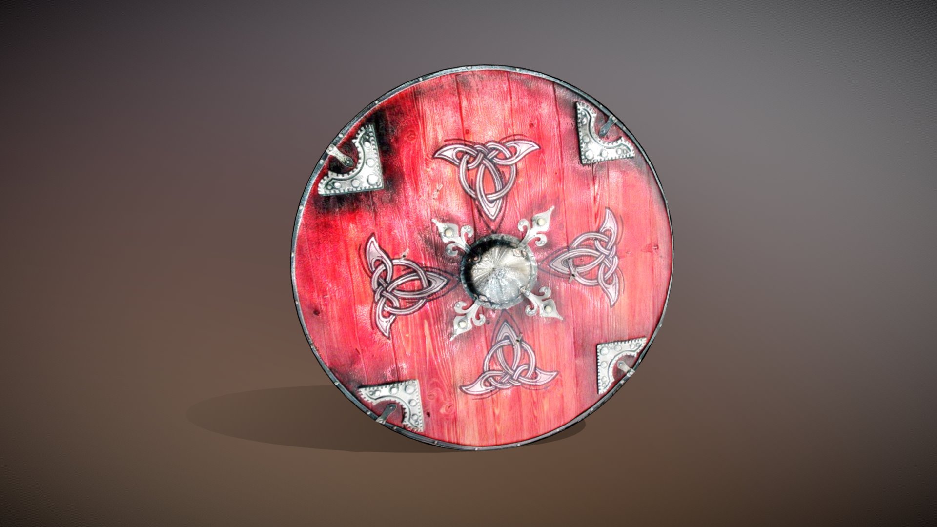 The shield with the rune of Triglav - Download Free 3D model by Iliadus ...