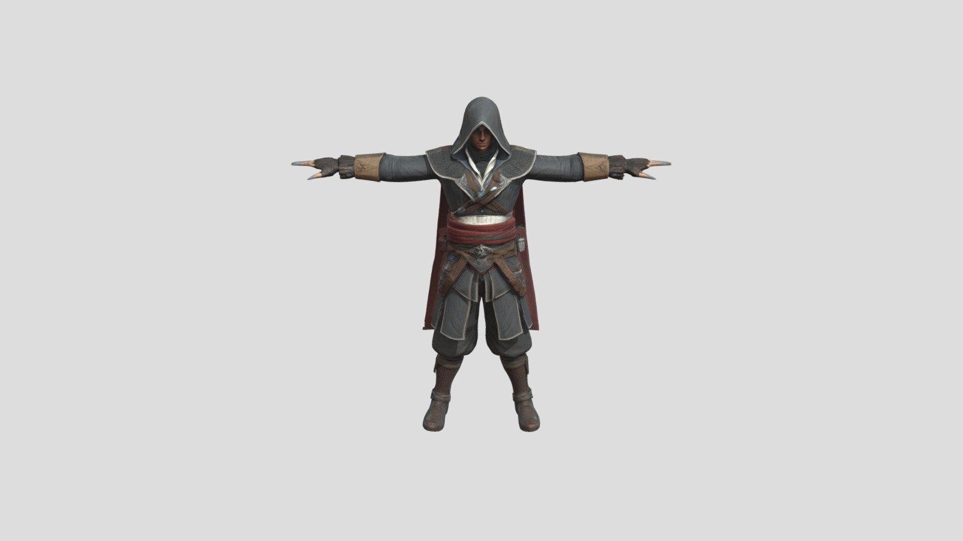 Assassins creed Character, stylized - 3D model by morolucky [838f914 ...