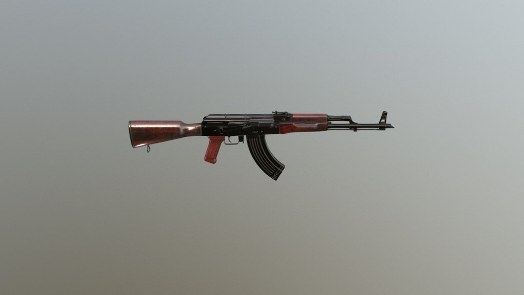 AKM - 3D model by zablockaya [8390c4f] - Sketchfab