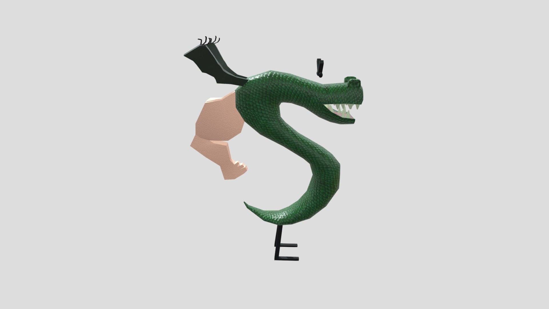 P06 - Trogdor - 3D model by SheepishDreams [8393968] - Sketchfab