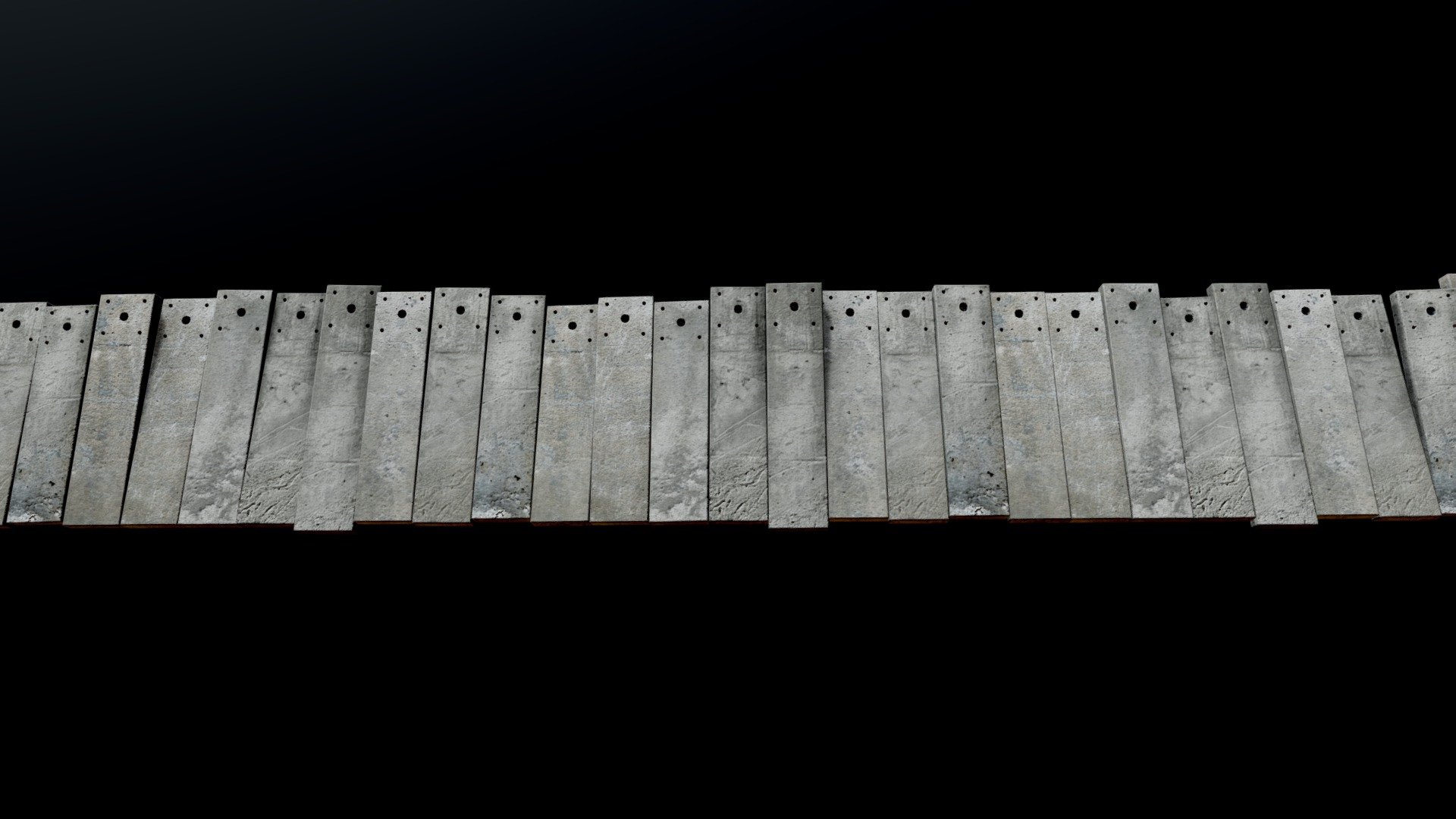 Security Wall (8 Unique Blocks) - Download Free 3D model by xylvnking ...