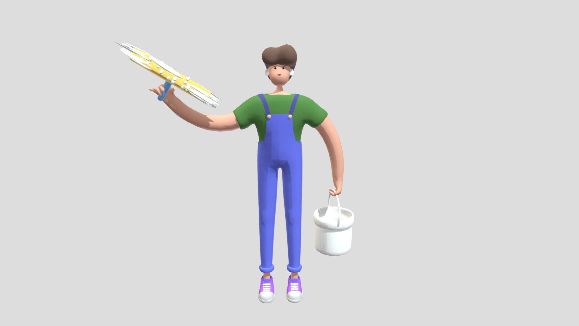 Window cleaner - 3D model by otaru [8395076] - Sketchfab