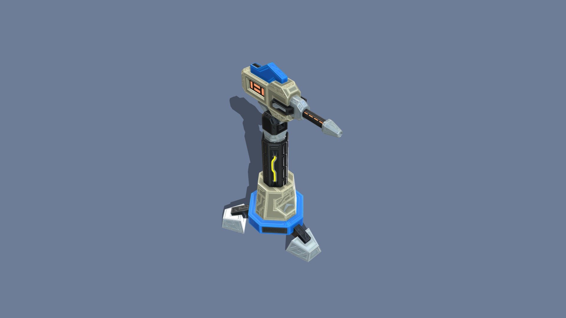 TAP: Bow Laser Tower - 3D model by Miguel Beckers (@miguelbeckers ...