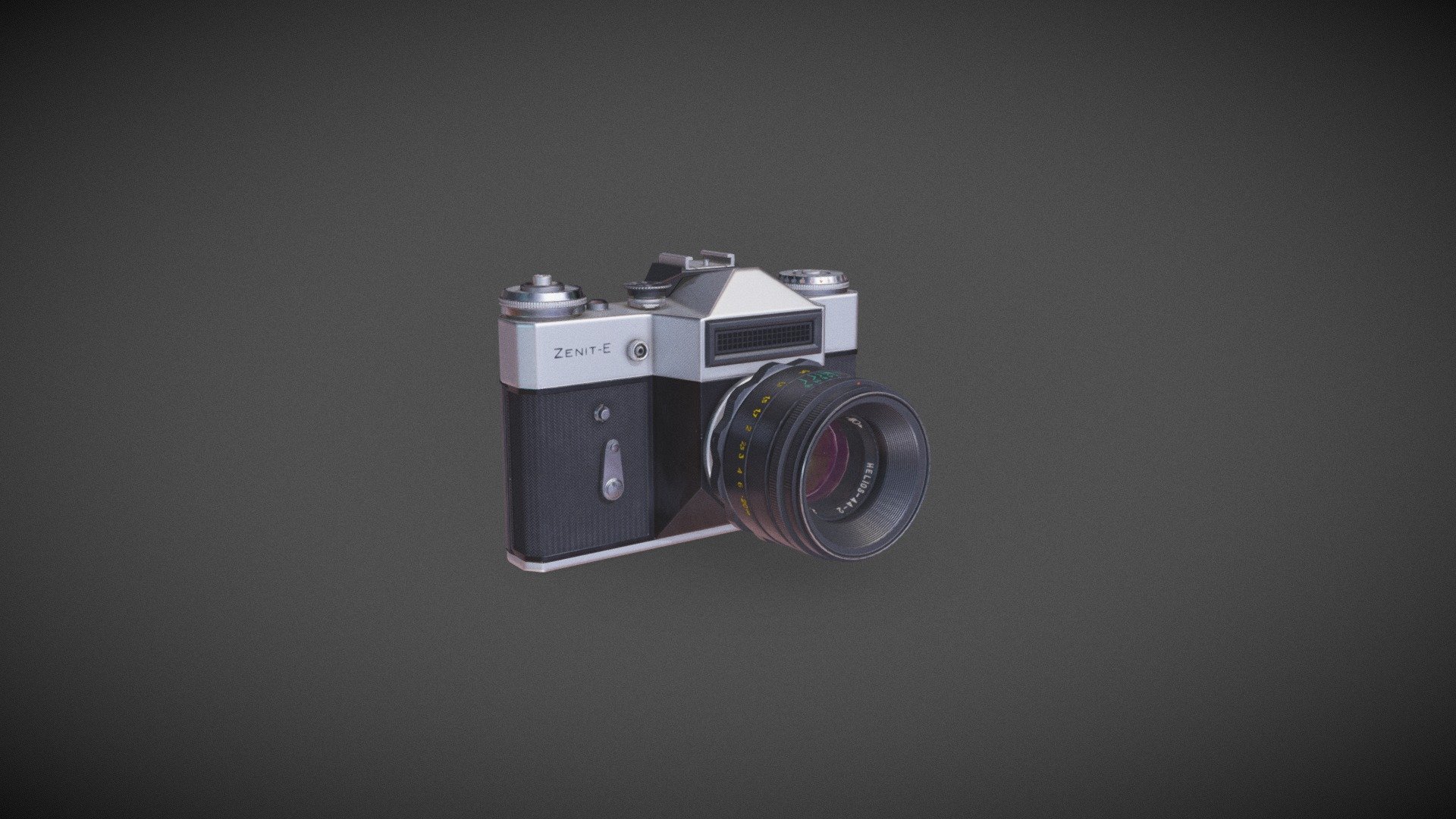 USSR camera Zenit-E - 3D model by jet_z_278 [8395c8f] - Sketchfab