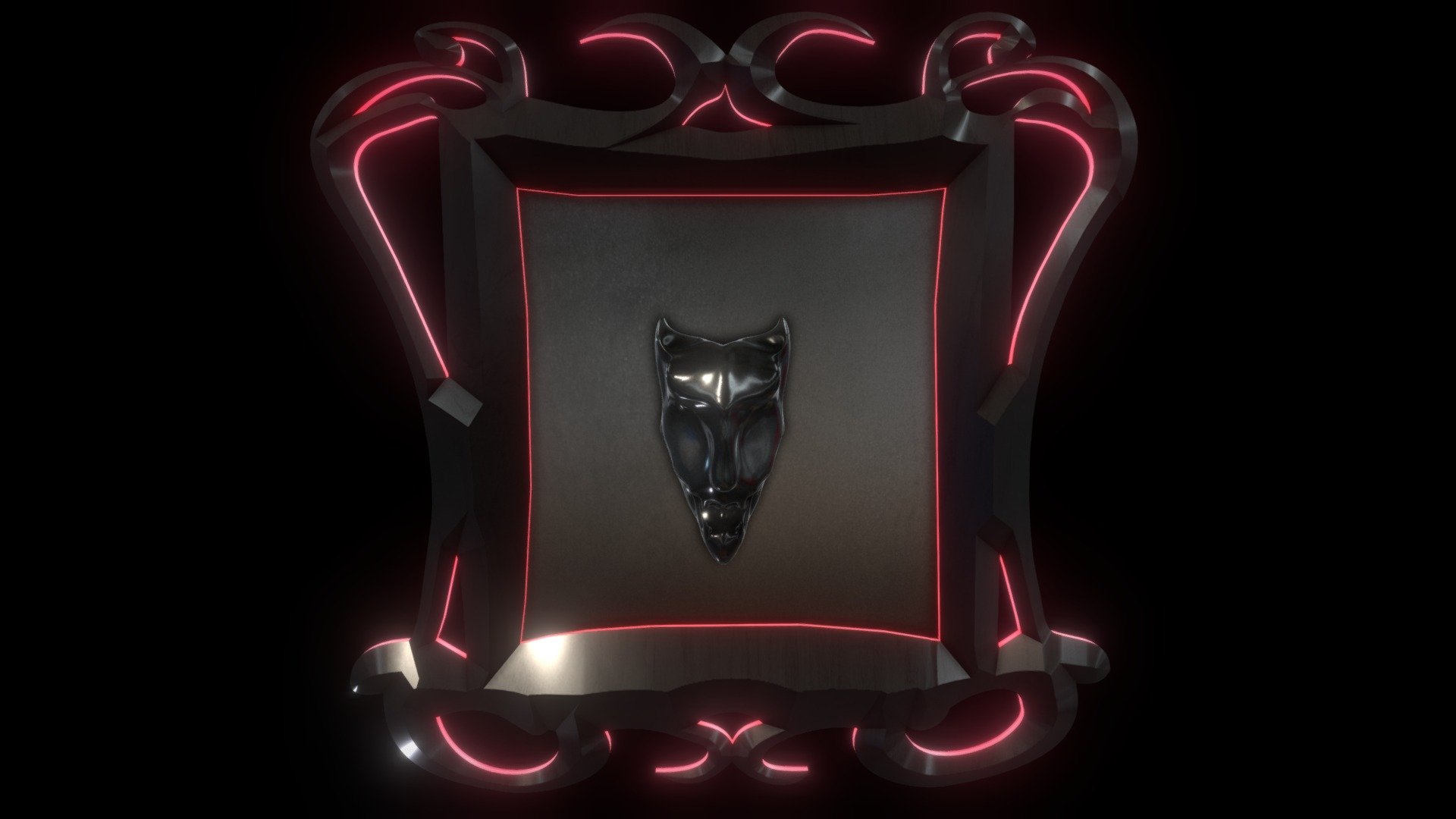 Demonic Mirror - Download Free 3D model by USERVIBE (@us3rvib3 ...