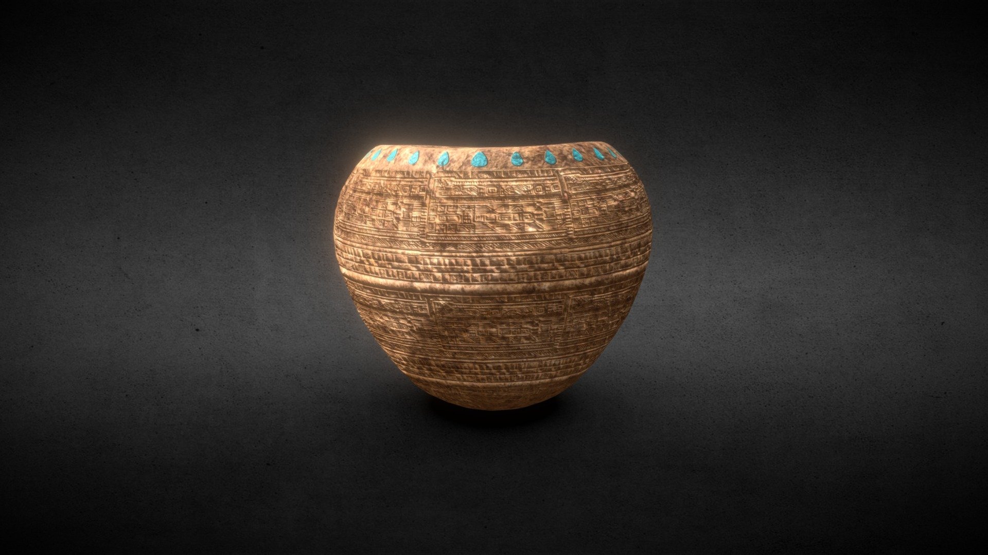 aztec jar 4 - Download Free 3D model by mikegarciadigitalart [839750e ...
