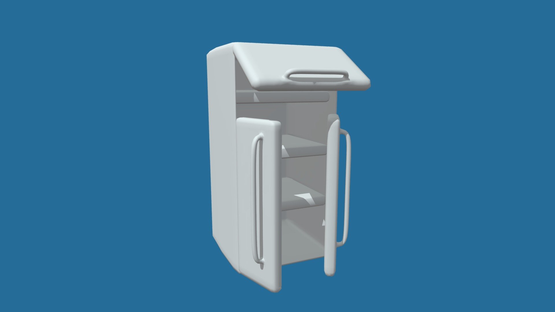 Old fridge - Download Free 3D model by Vladyslav Holhanov (@vladicom08 ...