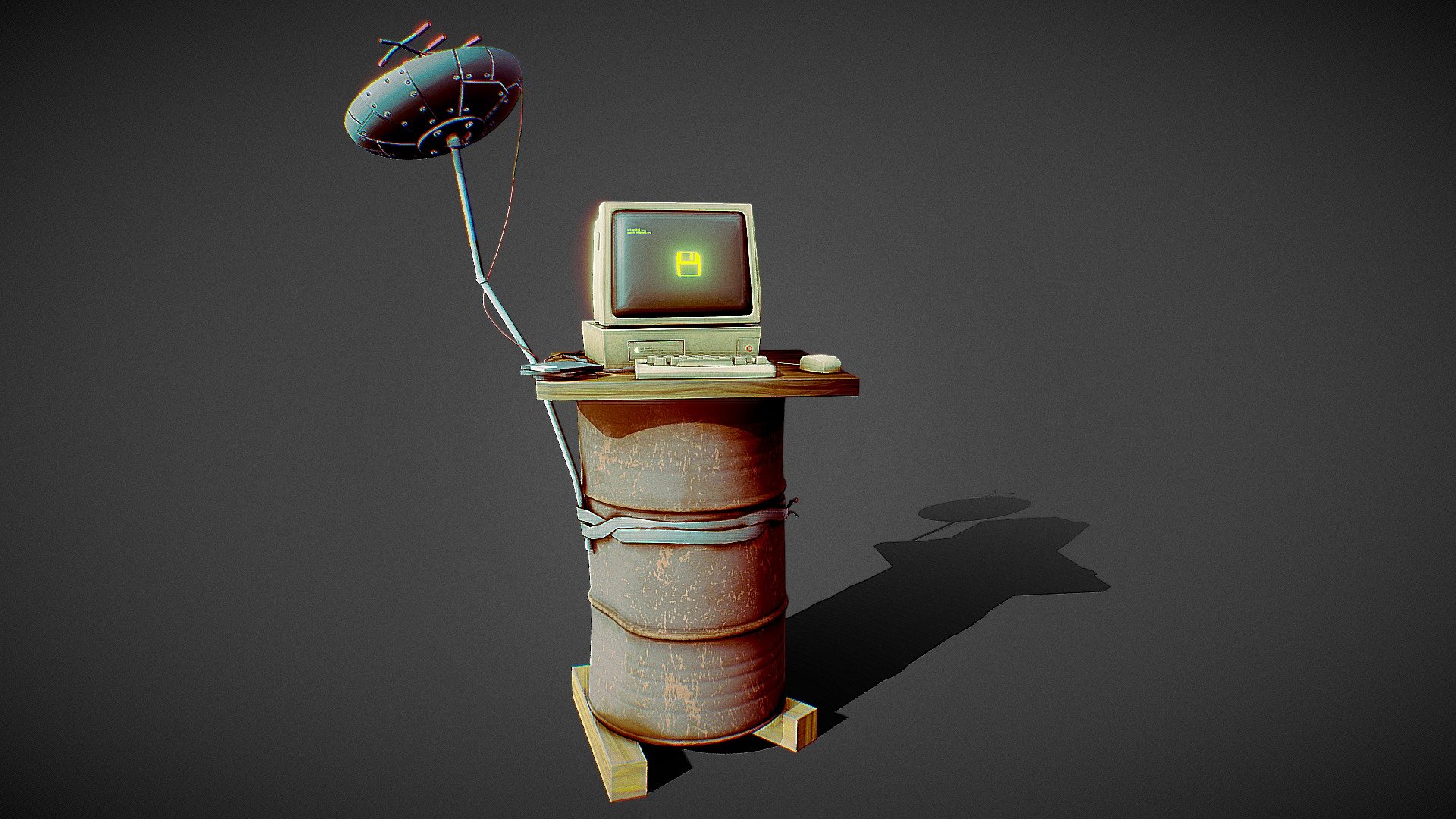 Stylized Computer Station - Buy Royalty Free 3D model by Ali.Assiri ...