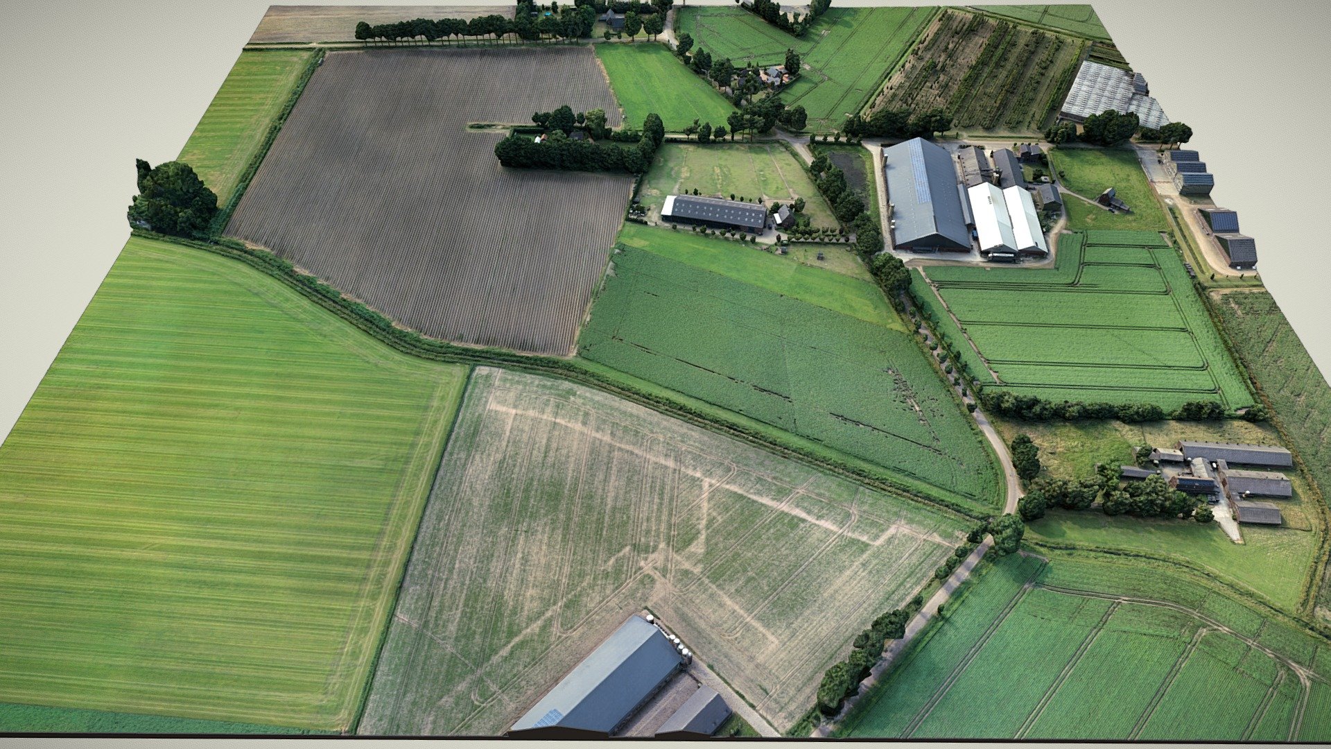 Photogrammetry | 3D scan Rural landscape - Download Free 3D model by ...