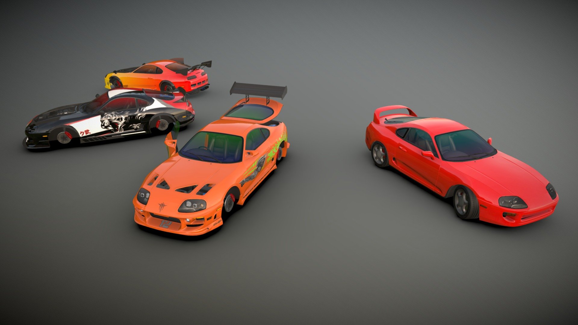 JDM Queen - Ultimate Asset - 3D model by CG Customs (@cg_customs ...
