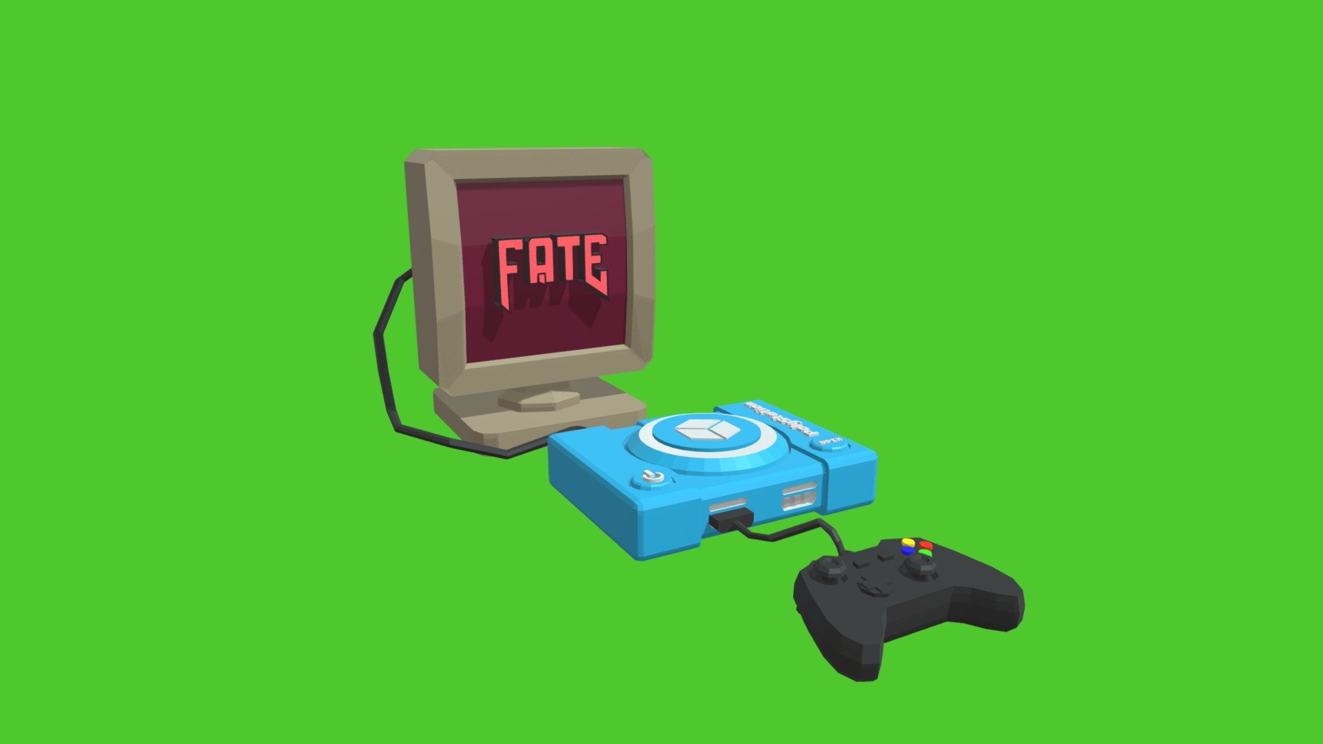 3december_2020_day_6_video_game - Download Free 3D model by tech ...