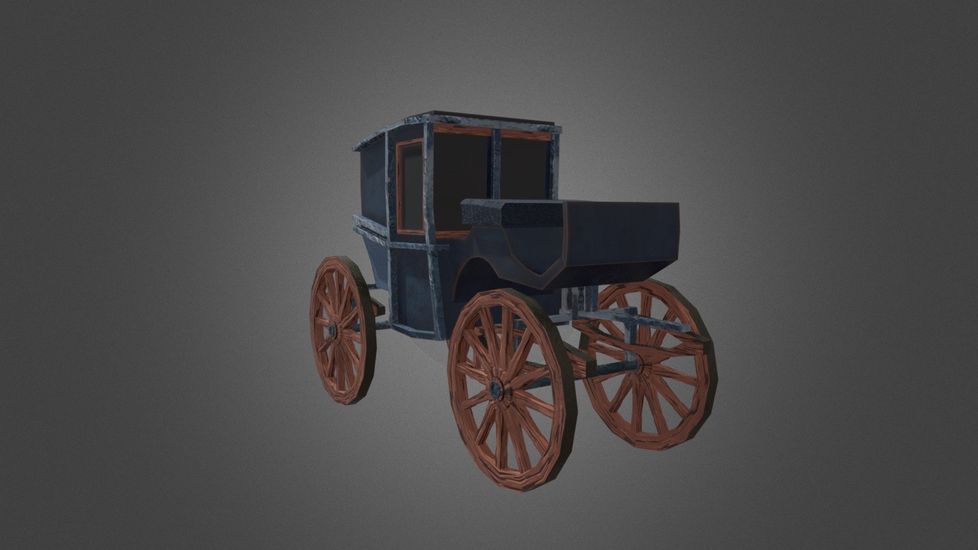 Stylized Victorian Carriage - 3D model by maxvaliente05 [839b587 ...