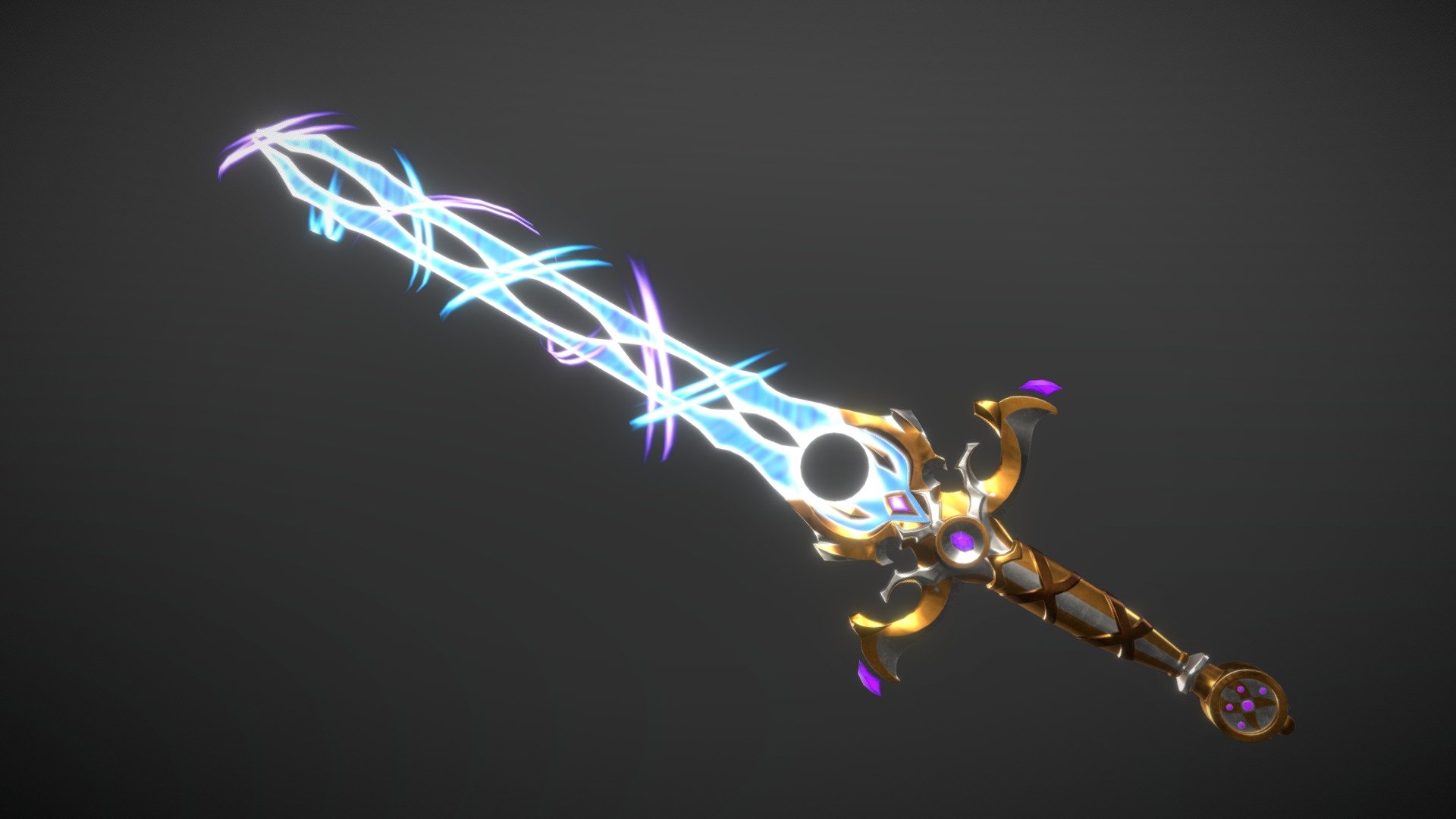 Magic Energy Sword - 3D model by Shellcat11 [839c128] - Sketchfab