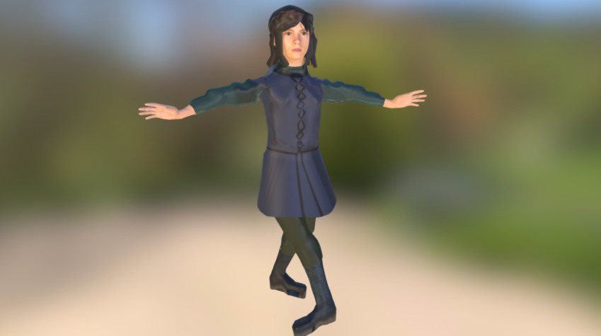 Bran_Stark_Ballet - 3D model by reizibarrientos [839c5d7] - Sketchfab