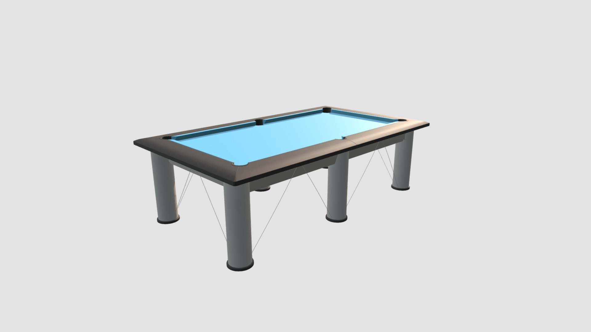 billiard table - Buy Royalty Free 3D model by Evermotion [839dc7d ...