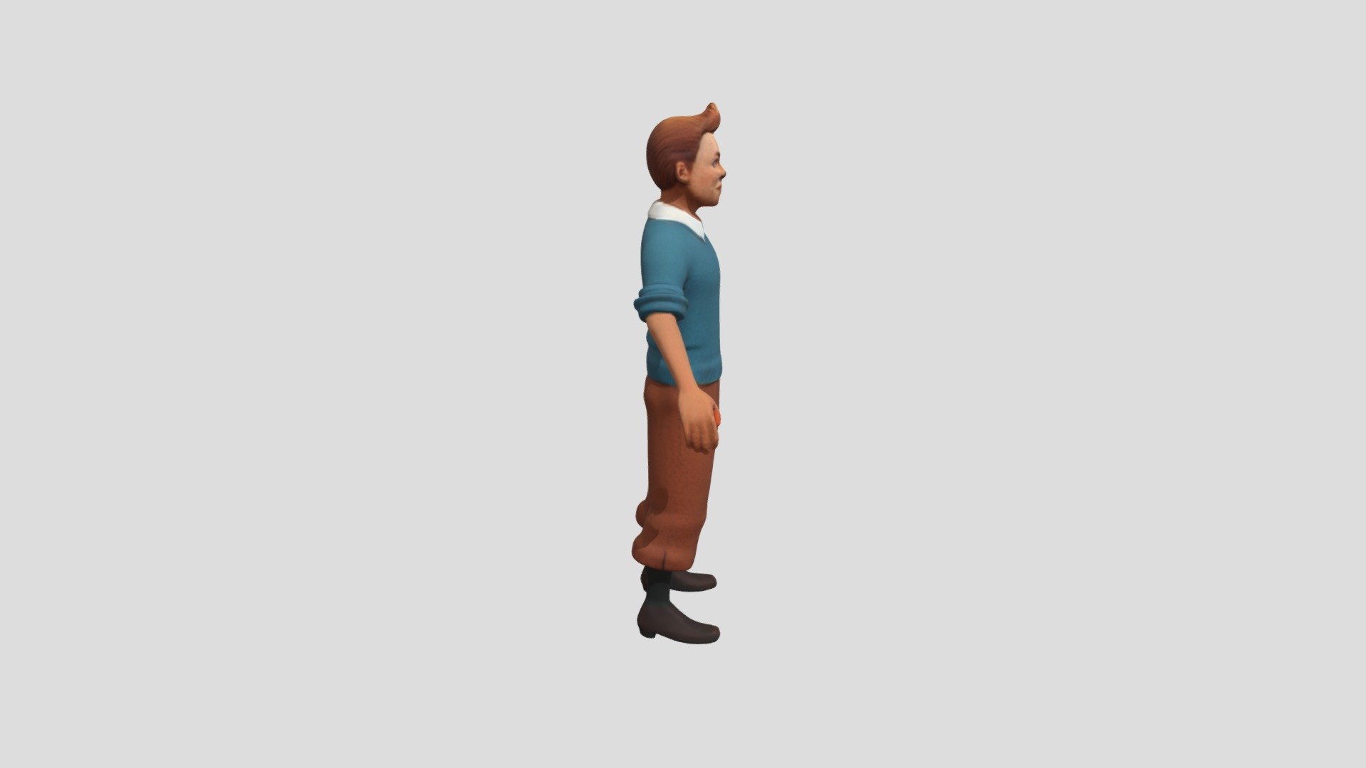 The Adventures of tintin 3D Model - Download Free 3D model by TV ...