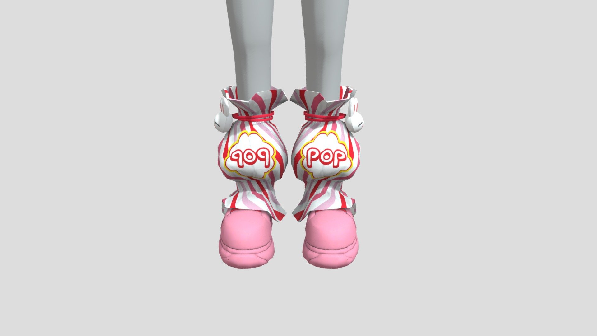 Shoes Zepeto Item 3D Model Template Unity file - 3D model by zepetoitem ...