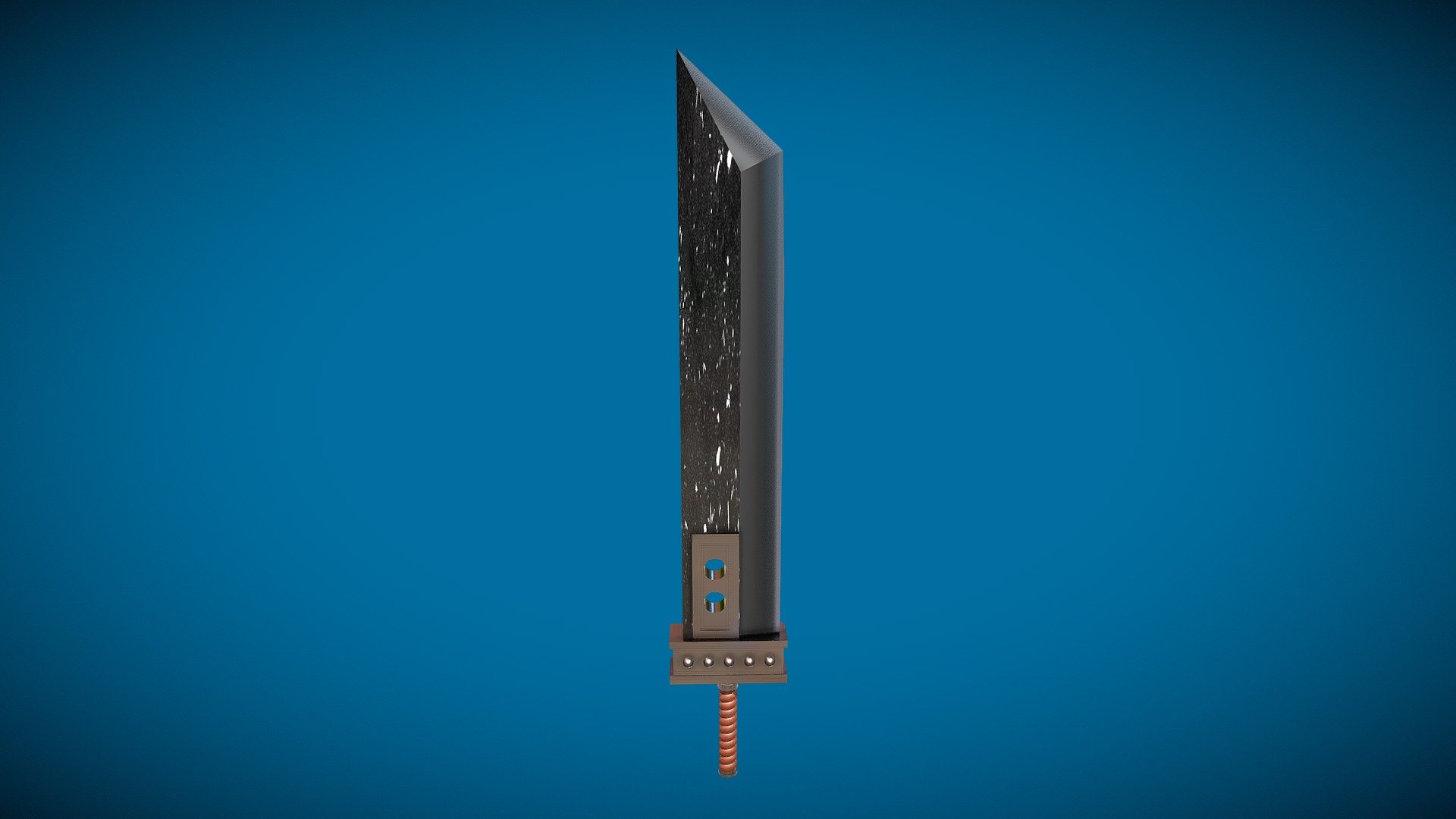 Buster Sword - 3D model by Dante Rossi - Zion (@rossidante) [839f590 ...