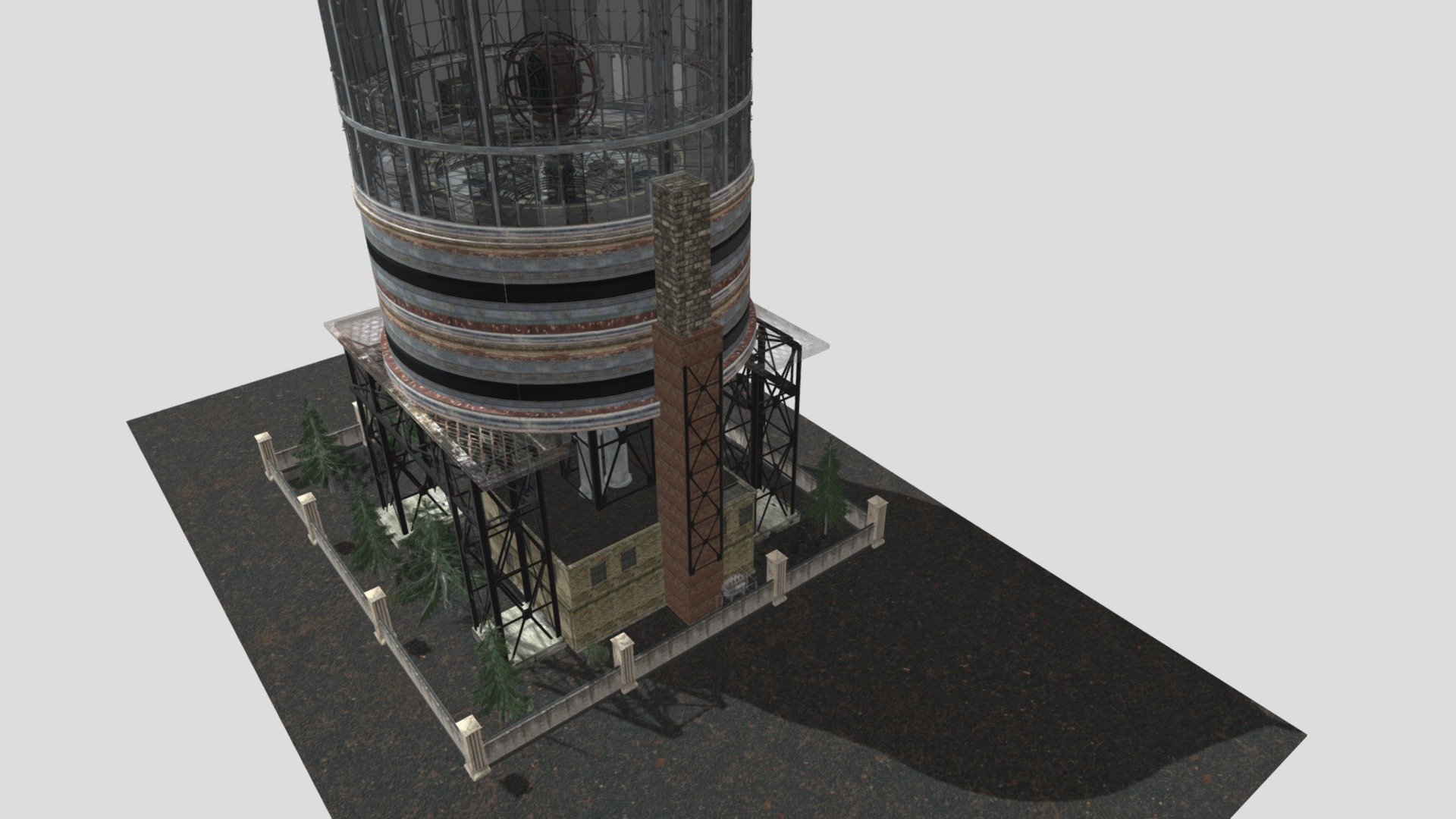 Stem Tower - Download Free 3D model by Veterock (@windofglass) [839fae5] - Sketchfab