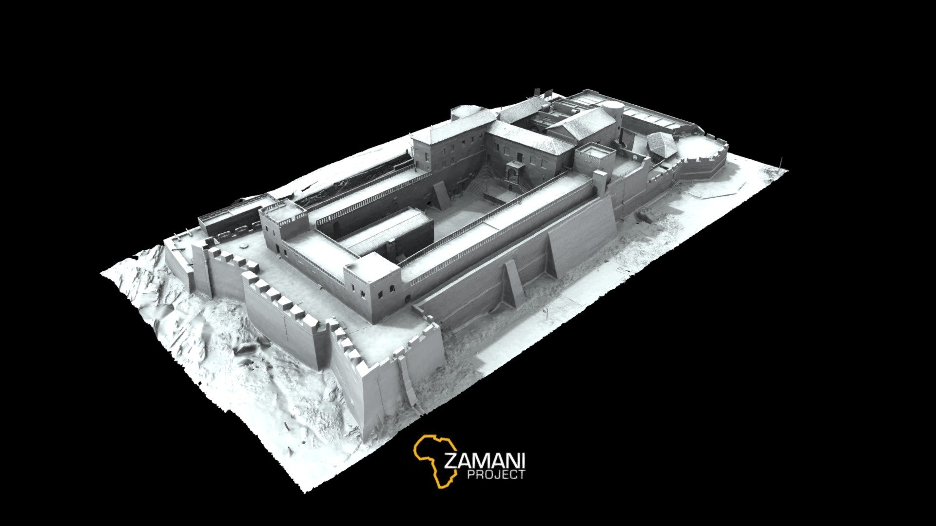 Elmina Castle, Ghana - 3D model by Zamani Project (@zamaniproject ...