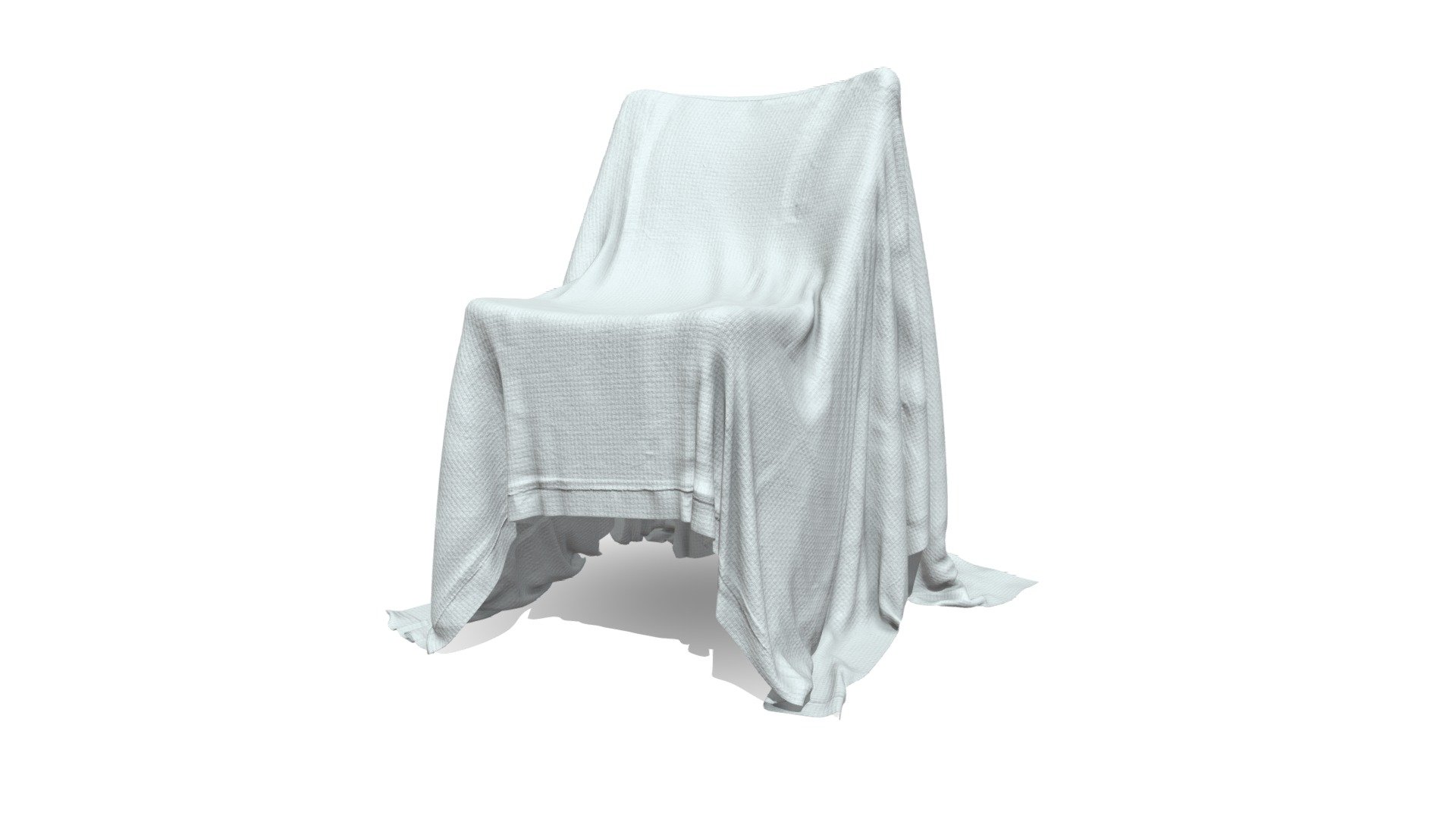 Draped chair 1. - 3D model by DuduPav [83a1695] - Sketchfab
