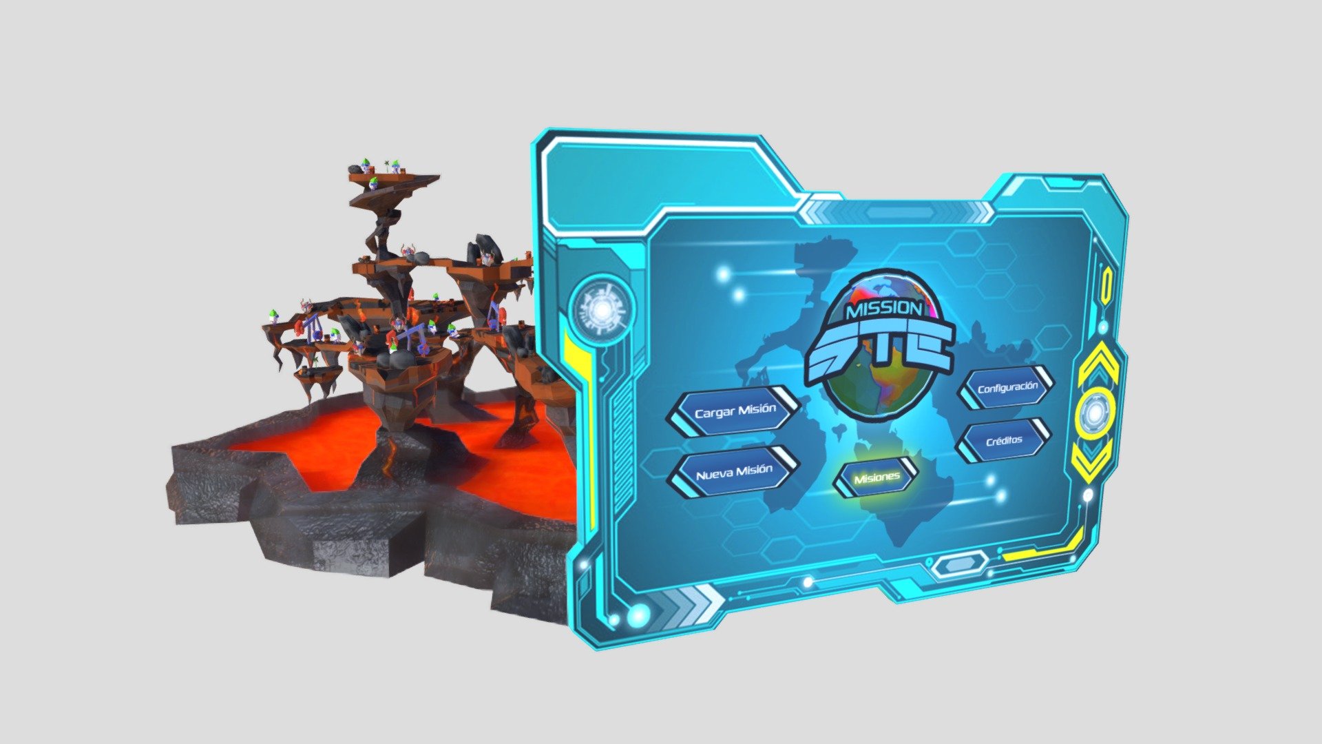 Mission STE (videogame) - 3D model by nico.canon98 [83a1889] - Sketchfab