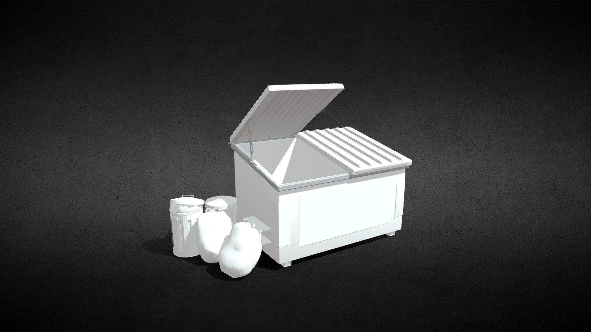 Bingo Bin Trash Cans V1 - Download Free 3D model by vonnie [83a1e96 ...