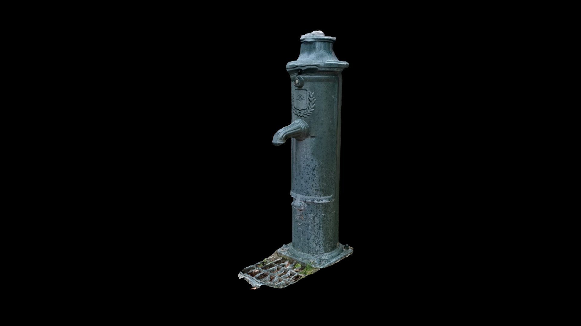 Montparnasse Cemetery water fountain - 3D model by slipou [83a2522 ...