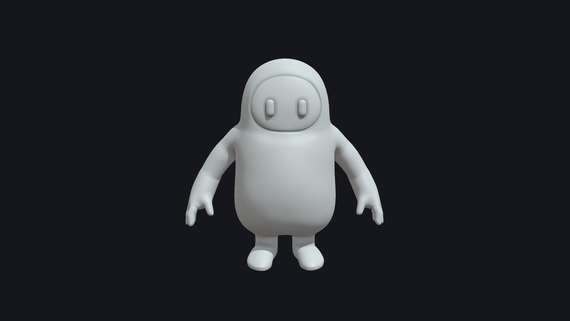 Printable Fallguy - Buy Royalty Free 3D model by OscarTrejo [83a2855] - Sketchfab Store