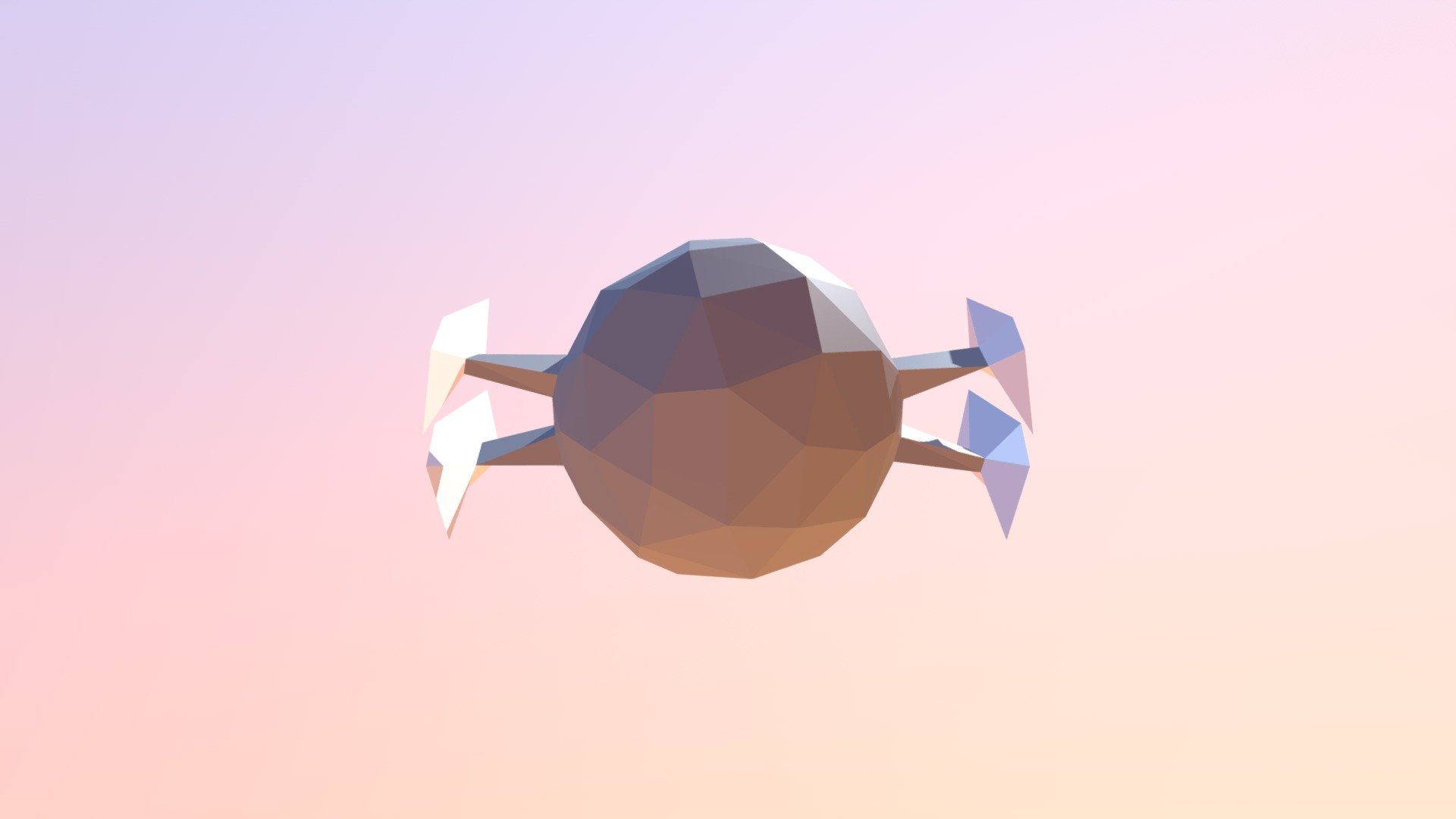 Space Ship Enemy 4 Spacevol Low Poly - 3D model by Jonatan (@JonaCas ...