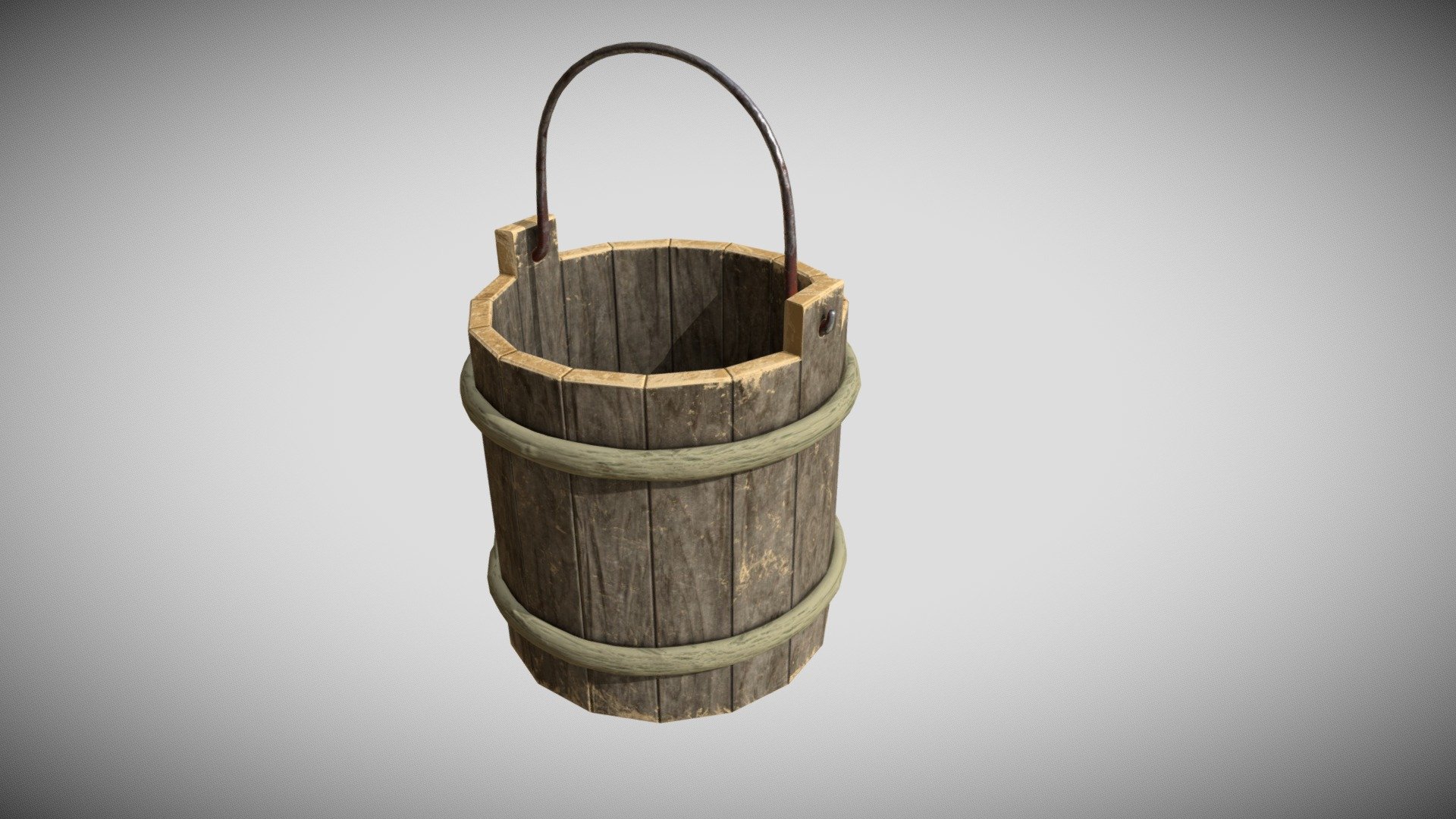 Bucket - 3D model by Aleksandr Olkhovik (@steamgray) [83a5e41] - Sketchfab