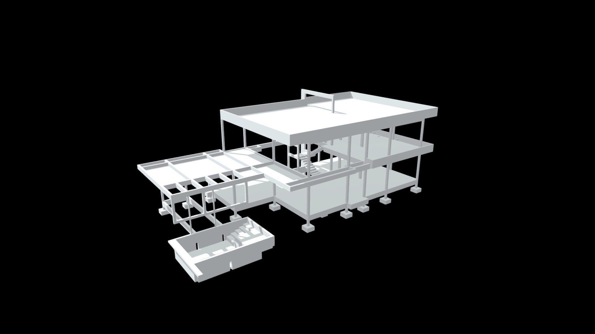 RESIDÊNCIA O&R - Download Free 3D model by mauriciocaberlon [83a68a4 ...