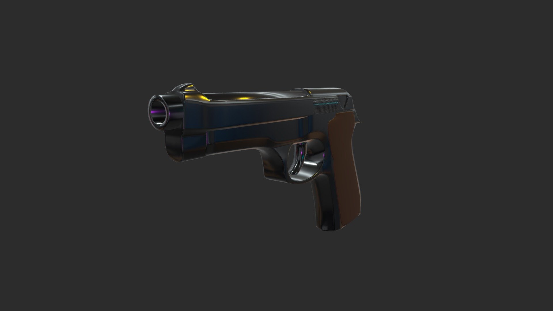 Gun Beretta - Download Free 3D model by lorranmedeiros [83a6a4d ...