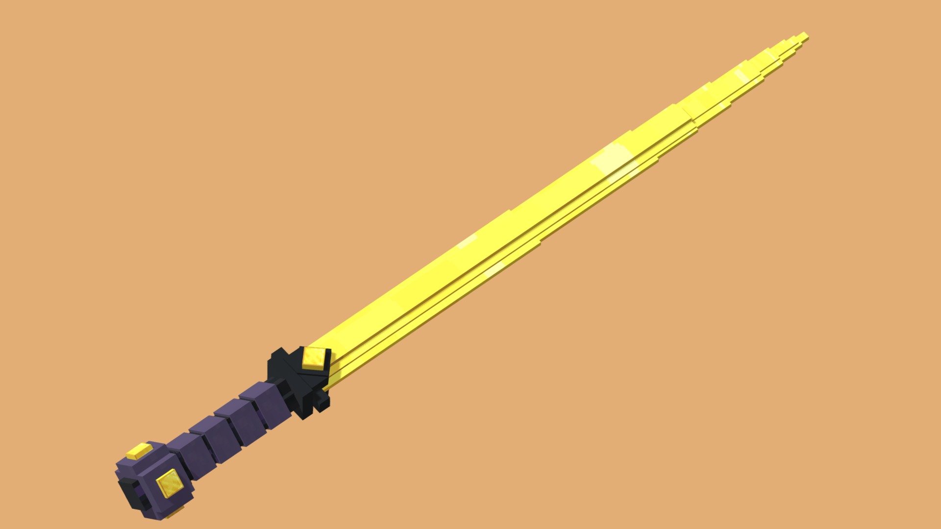 Sunlight Blade (Minecraft Item) - Download Free 3D model by Bdog ...