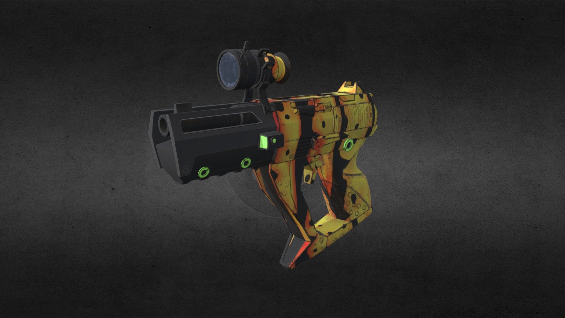 Borderlands 2 Loaded Hornet gun - 3D model by Thalfis [83abee2] - Sketchfab