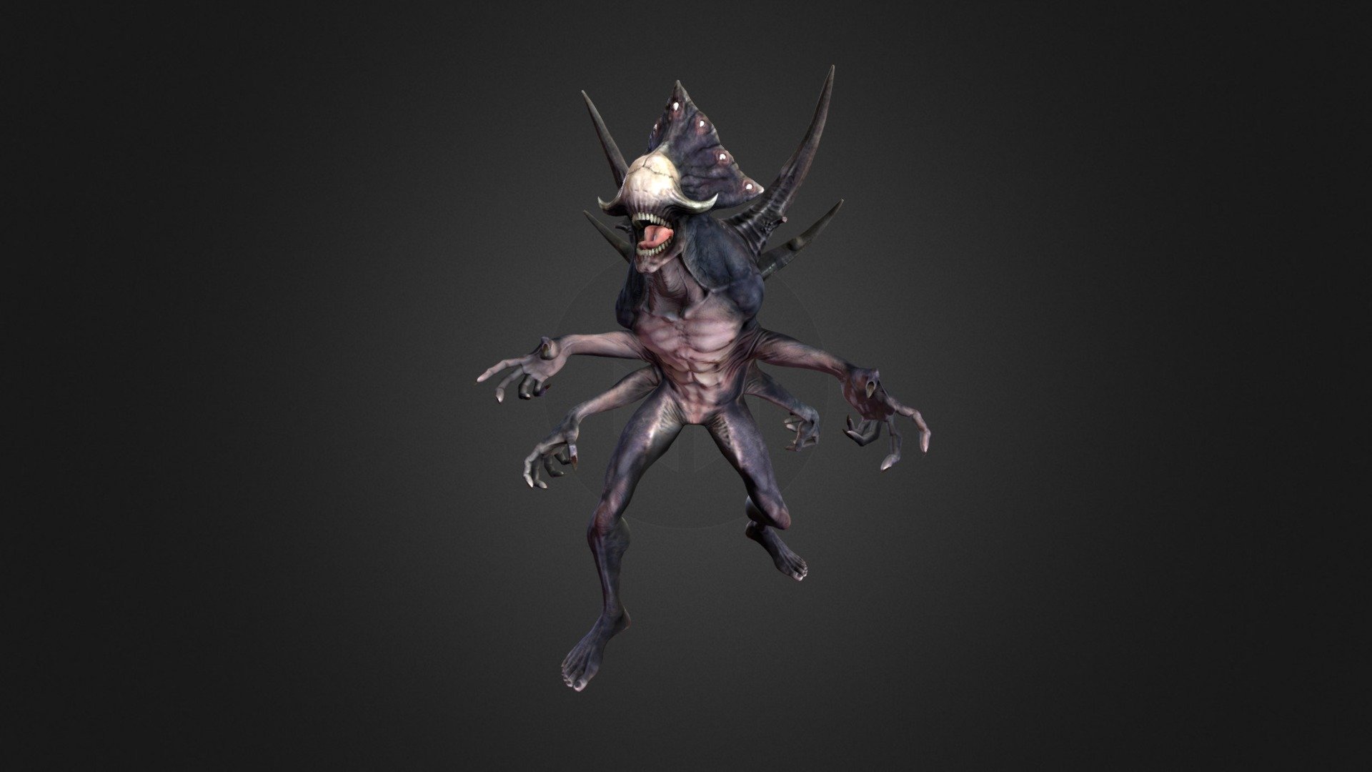 Evil Quad Demon - 3D model by hectorsdors [83af59b] - Sketchfab