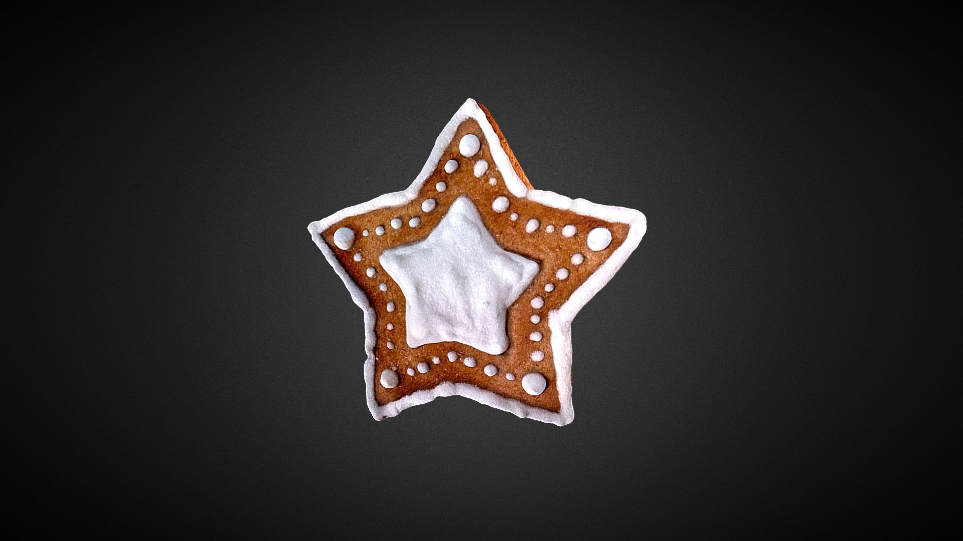 Gingerbread Star - Buy Royalty Free 3D model by redline3678 [83b17e3 ...