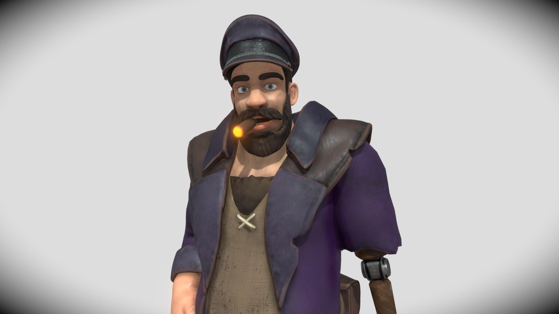 Project Ishmael: The Captain - 3D model by Pavel.Kozulya [83b18a4 ...
