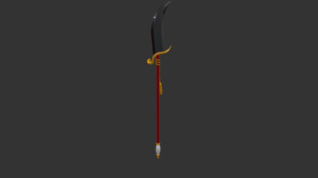 Guan Yu Liberator Spear - 3D model by Eric Sewell (@EsteriorViper ...