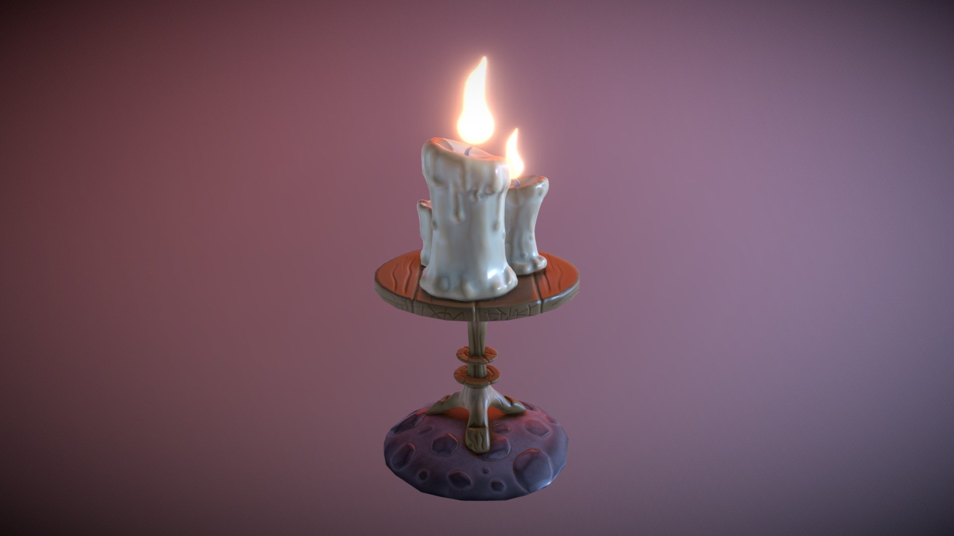 Candles - Download Free 3D model by GbIKA4 [83b2087] - Sketchfab