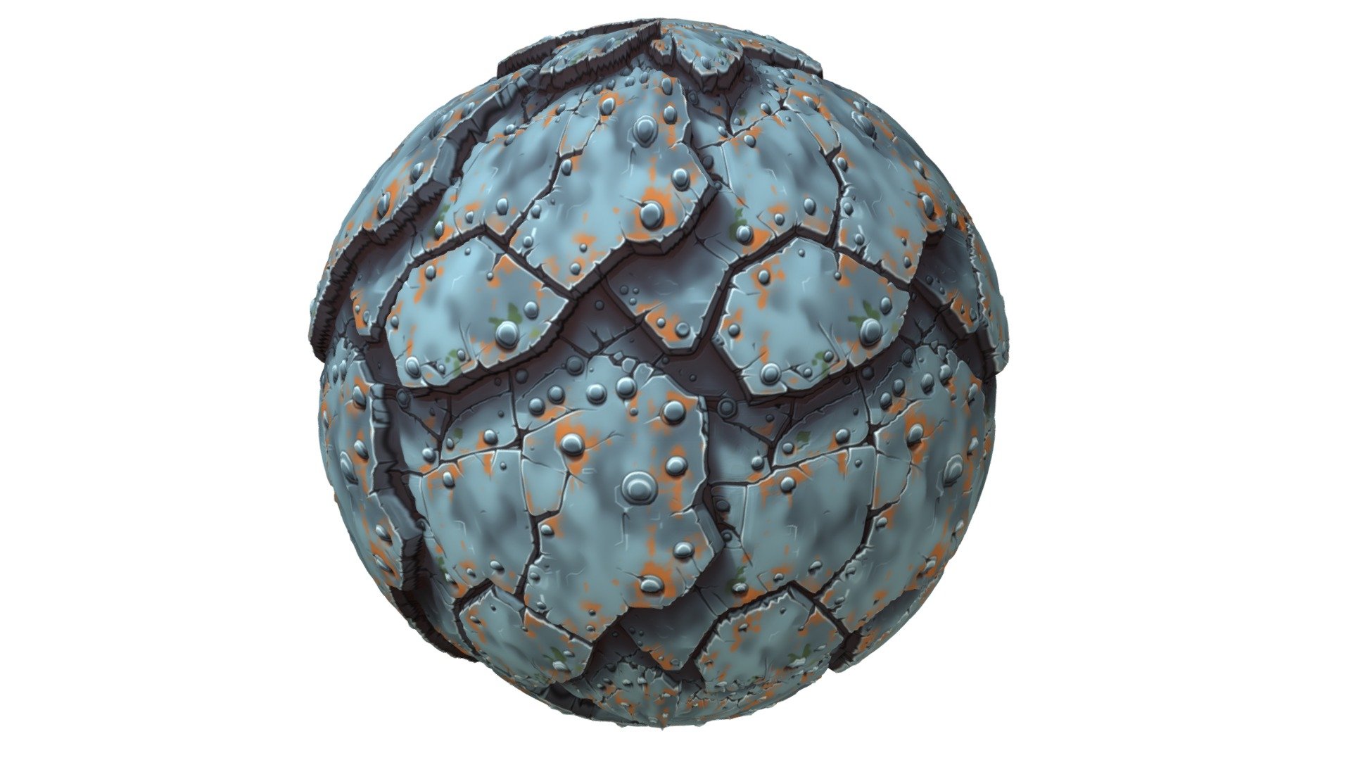Stylized Metal Seamless Texture - Buy Royalty Free 3D model by ...