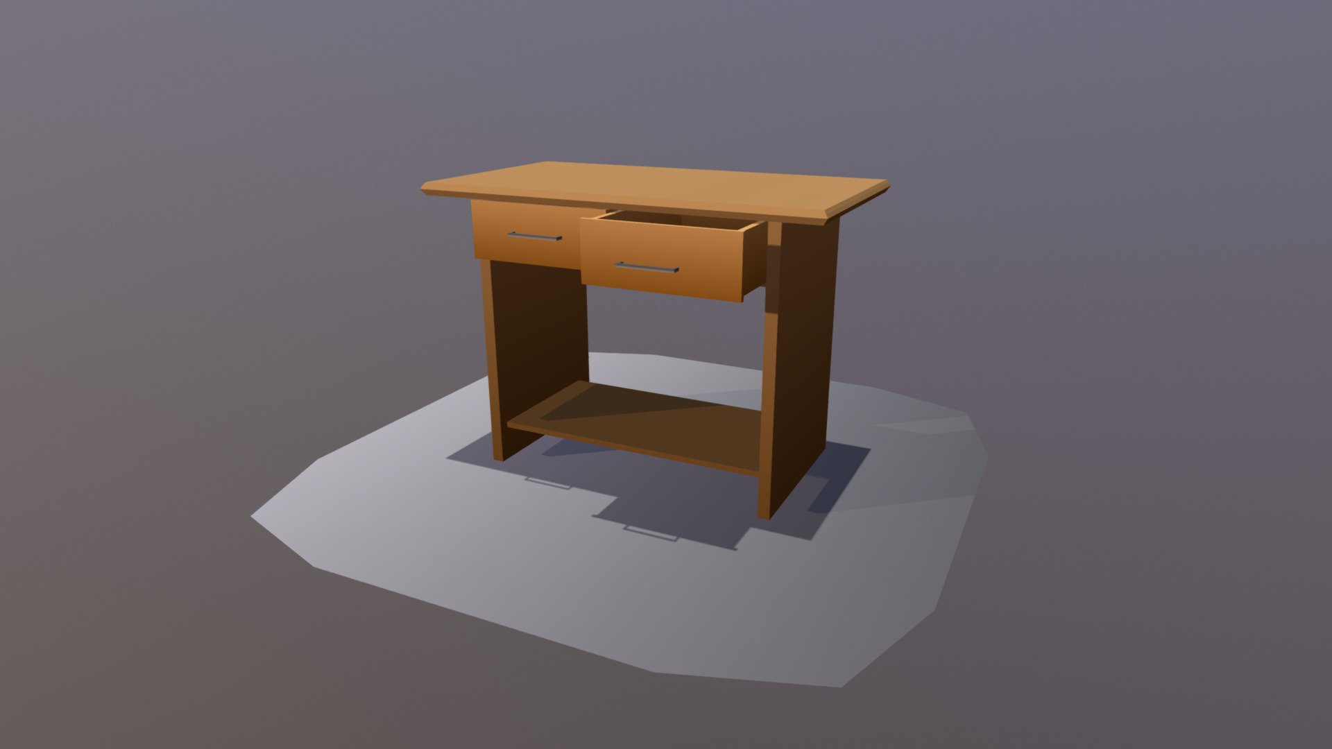 #2 - Desk - Household Props Challenge - 3D model by _LowPoly_ [83b3c2f ...