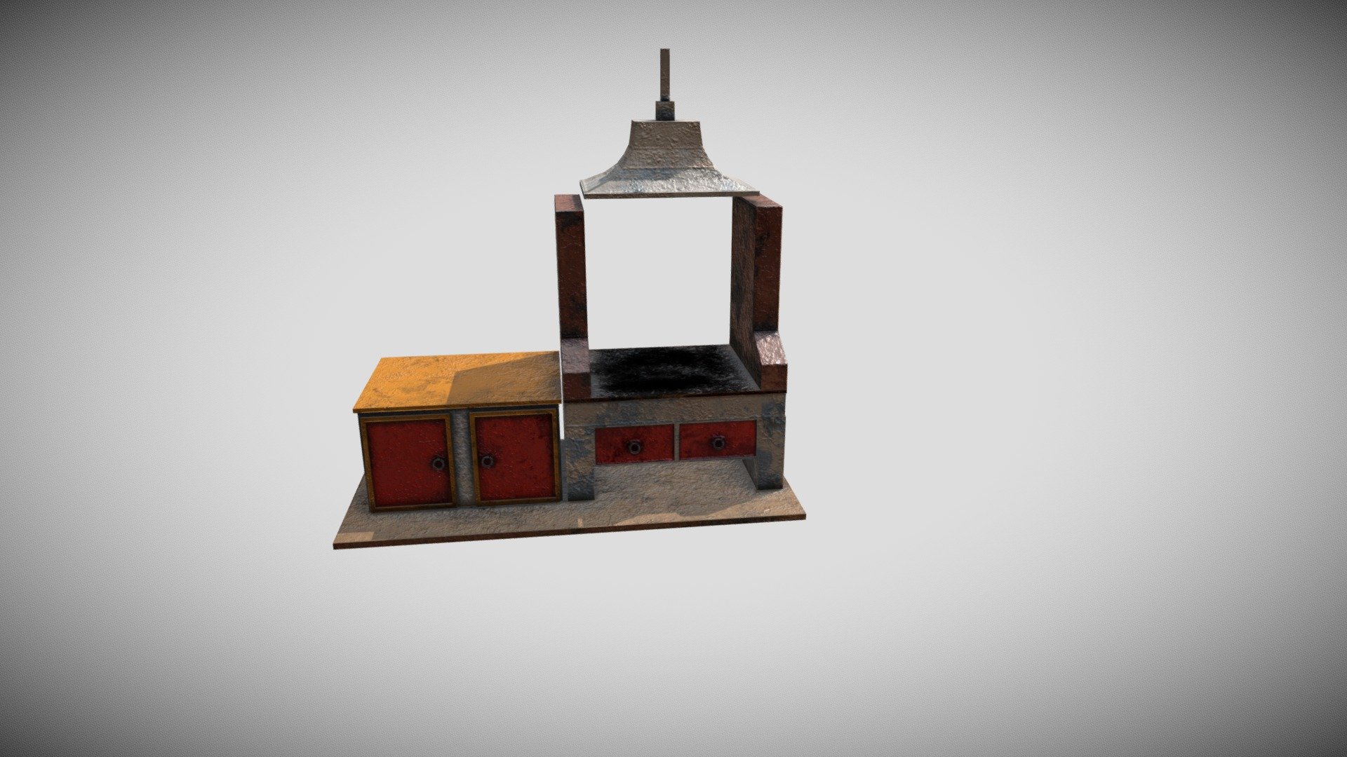 Grill - Download Free 3D model by Izaya16 [83b4b3a] - Sketchfab