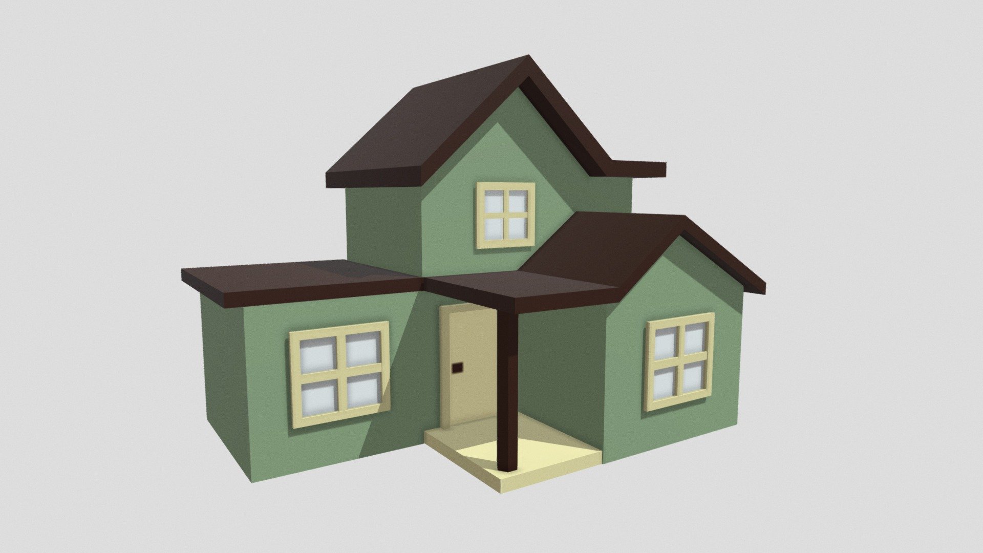 Casa - Download Free 3D model by Jéssica Magno (@jessica_magno ...