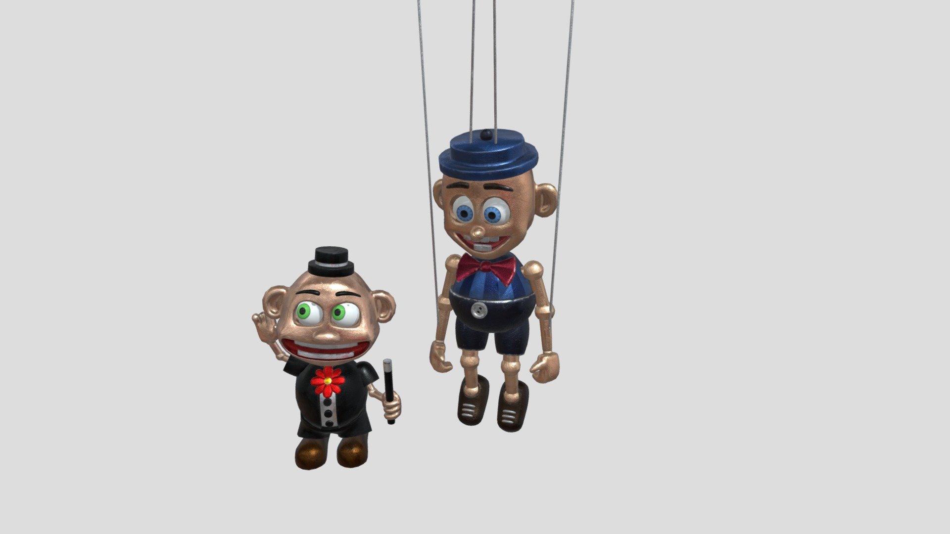 Little Joe & Magician Toy - Download Free 3D model by skylajade69 ...