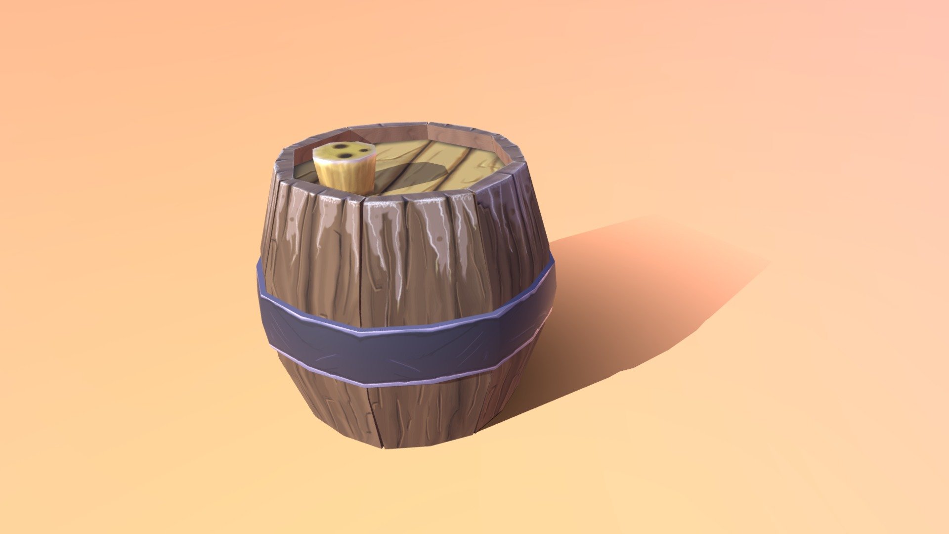 Pirate´s barrel - 3D model by Gabriel Lucena (@gabriellucena) [83b746f ...
