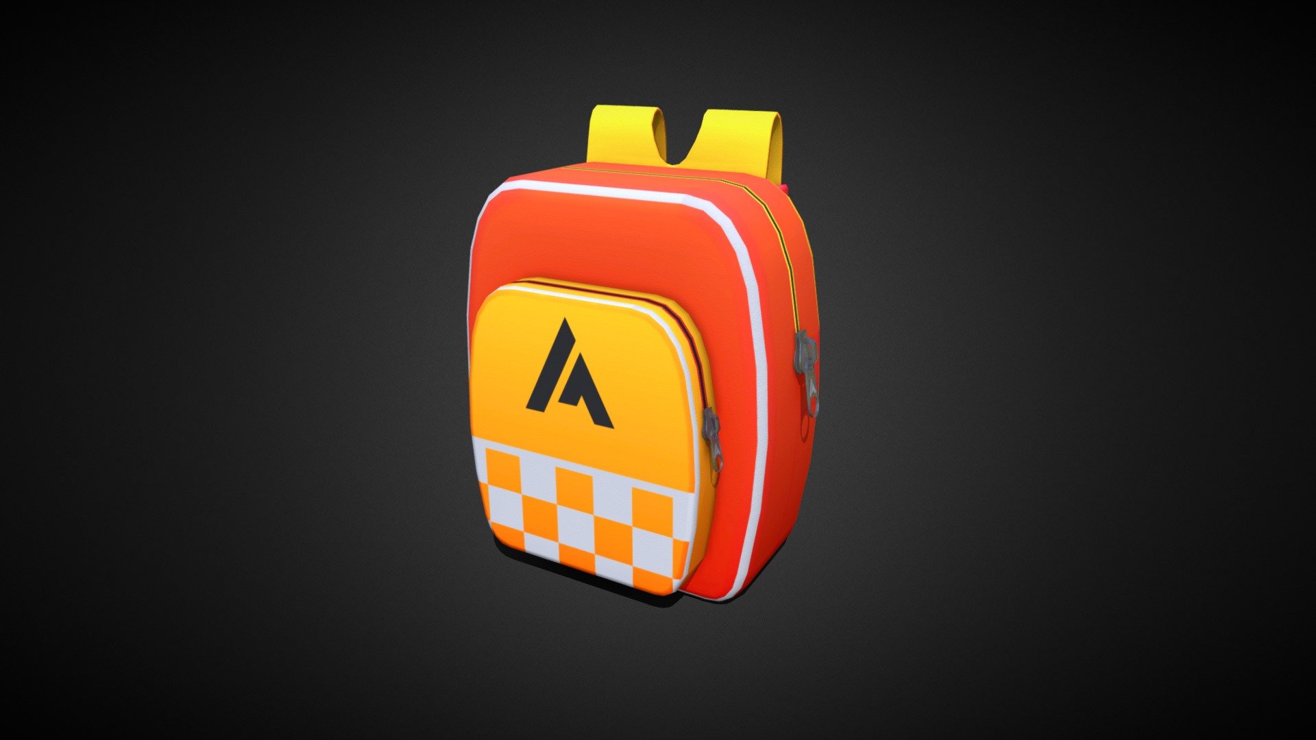 School Bag | Low Poly - 3D model by ateeqrafiq [83b9bd7] - Sketchfab