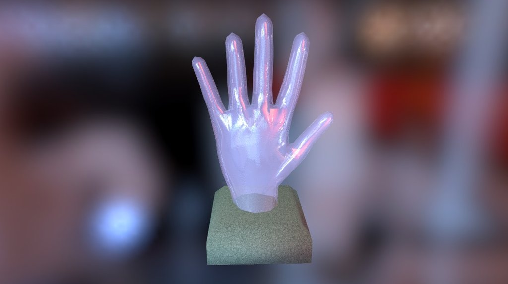 Glass hand [practice] - 3D model by izansanchezmartinez [83bb2c6 ...