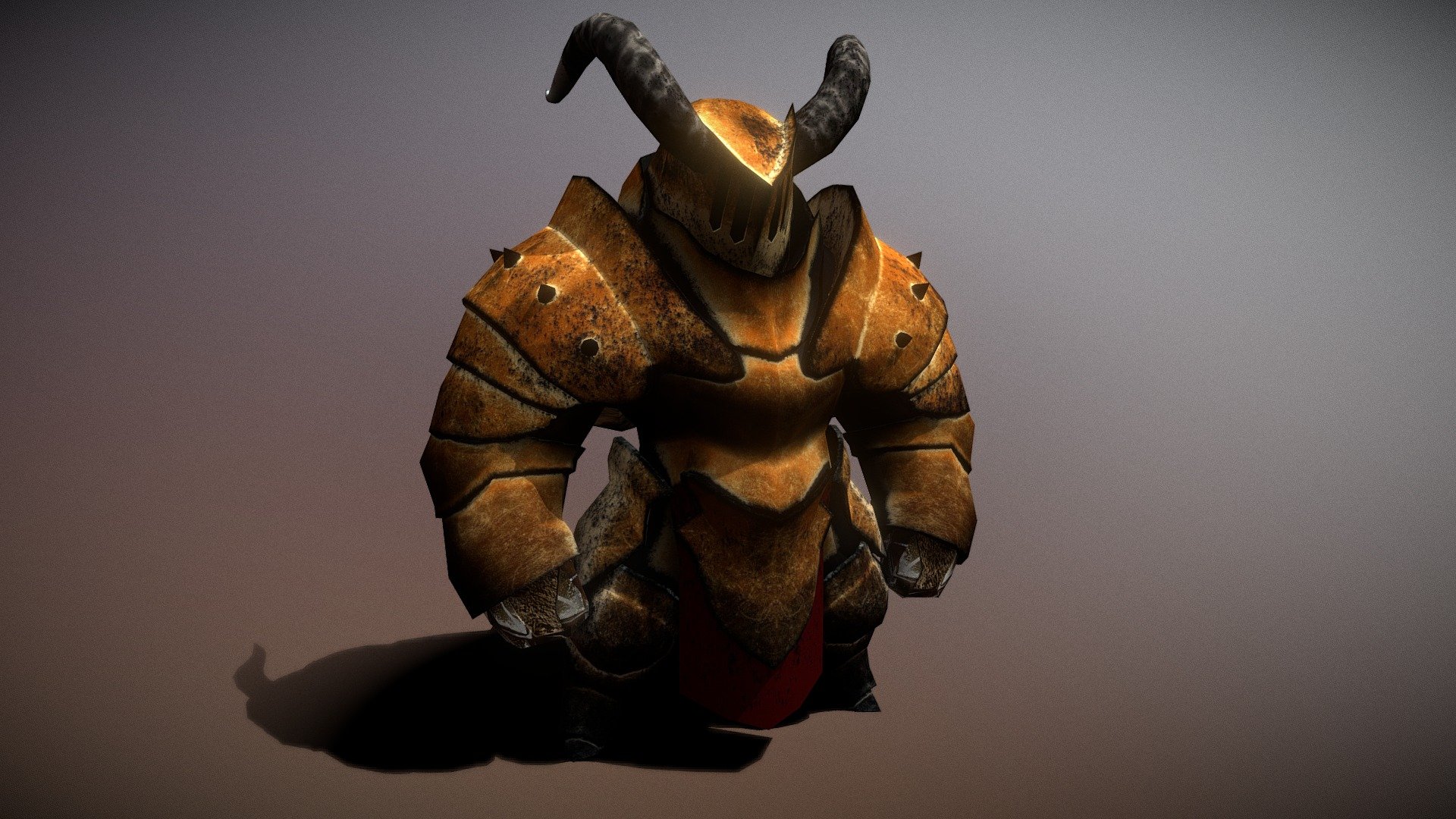 Rusty Knight - 3D model by Lapham [83bb88b] - Sketchfab