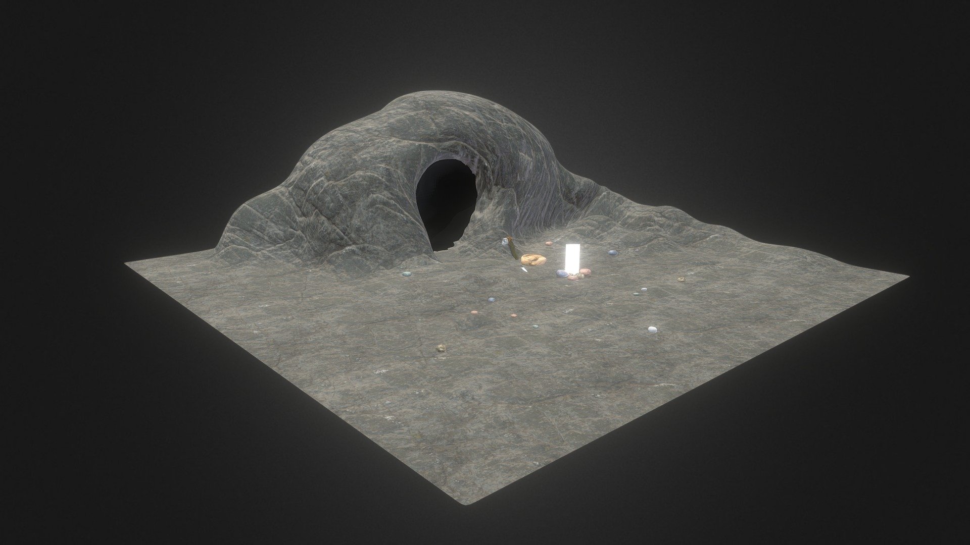 Spooky Cave - 3D model by Ali 3D (@ali3dexpress) [83bc551] - Sketchfab